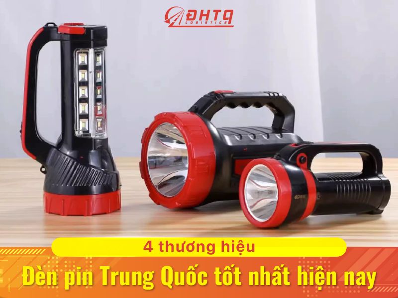 4 thương hiệu đèn pin Trung Quốc tốt nhất hiện nay